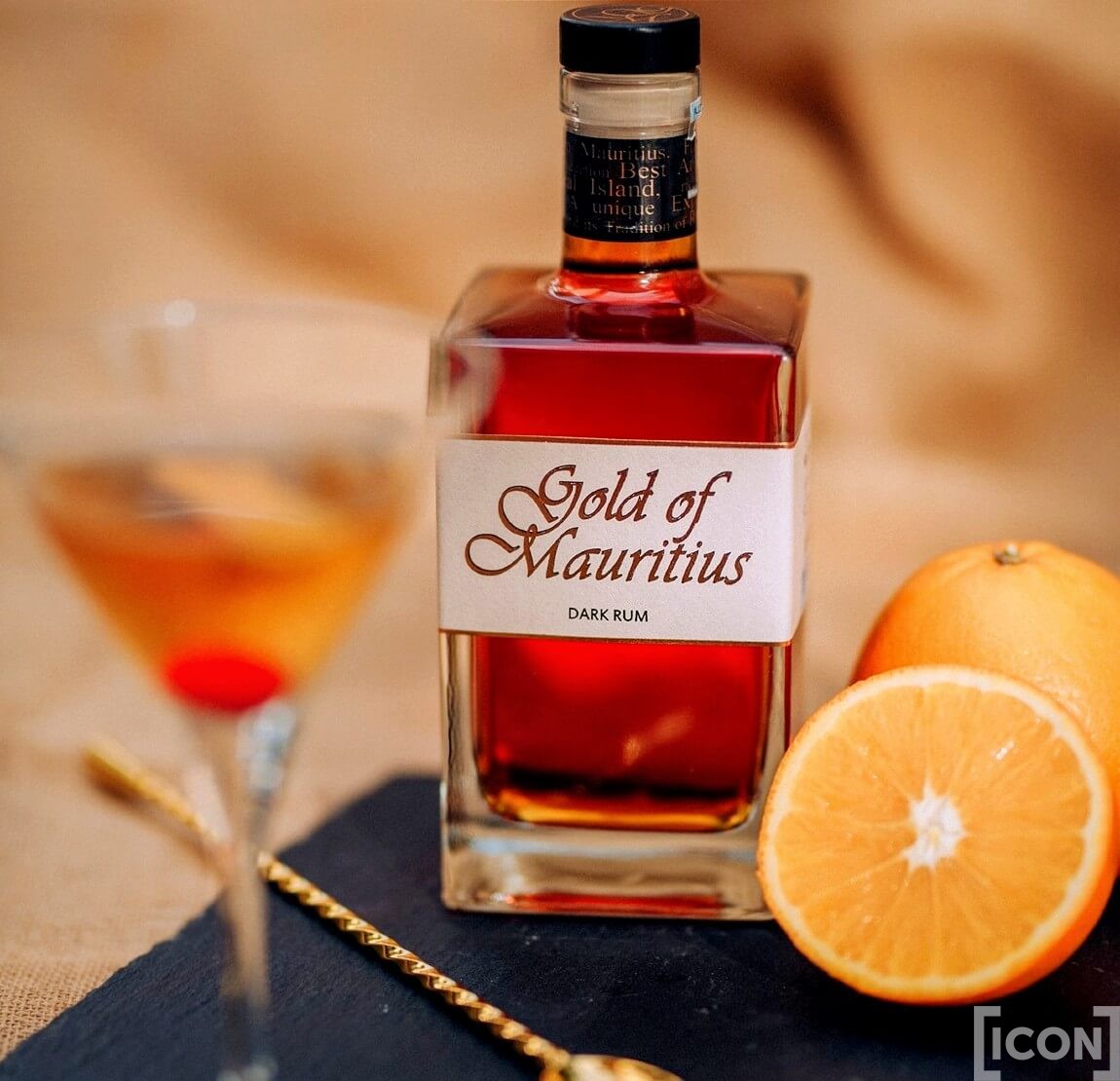 RUM GOLD OF MAURITIUS DARK RUM 0,7L + OPAKOWANIE iconselection.pl